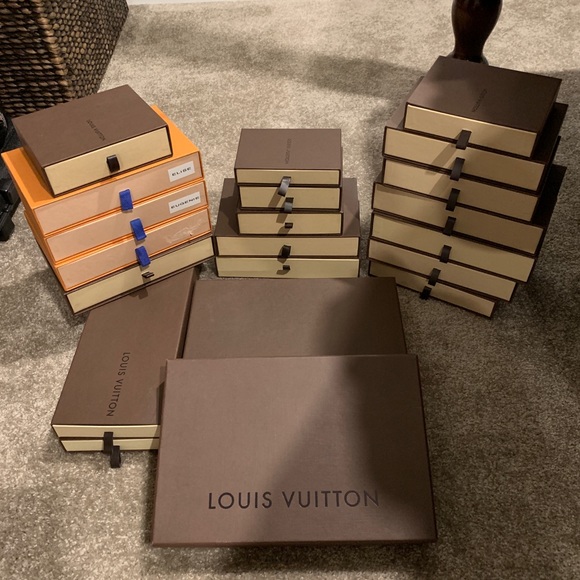 Louis Vuitton | Other | Assorted Louis Vuitton Boxes | Poshmark